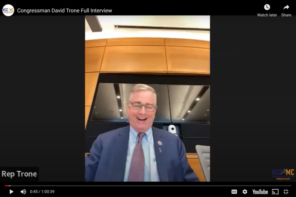 A Conversation With Congressman David Trone – Hispanic Chamber of ...